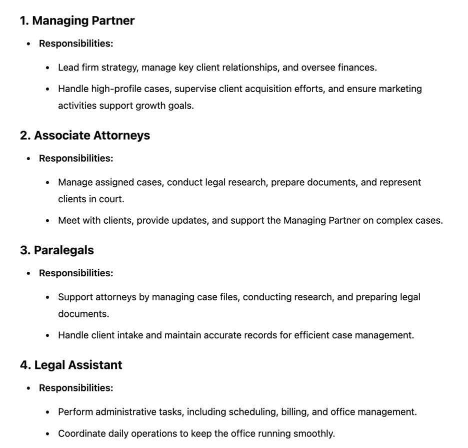 How to Create a Law Firm Business Plan